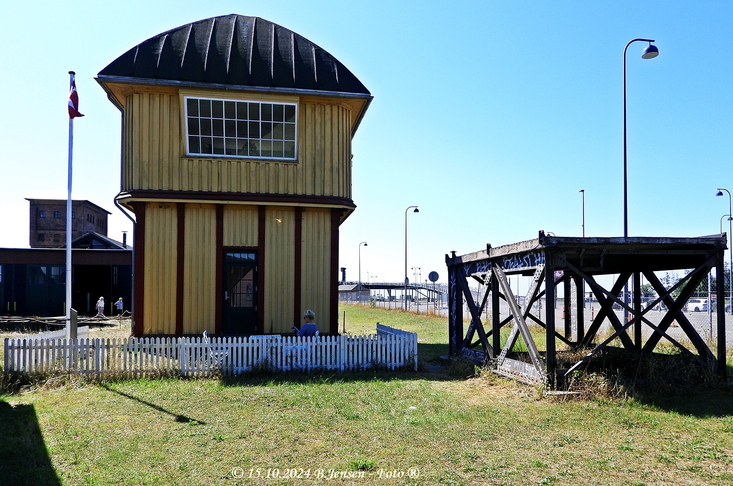 Kørsel med veterantog fra Gedser Remise til Nykøbing F station ...